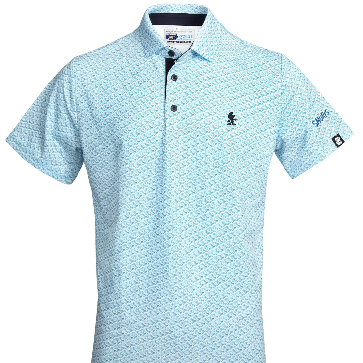 Smurfs All Over Print Polo – Preppy Pop®