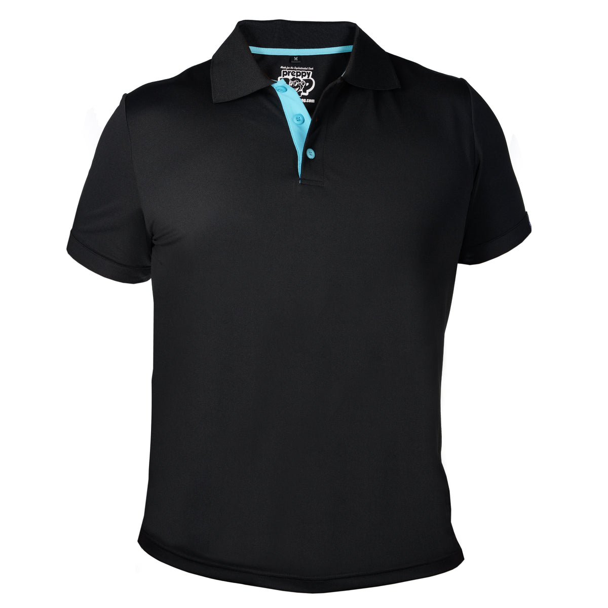 POLOS WITH A POP! - BLACK – Preppy Pop®
