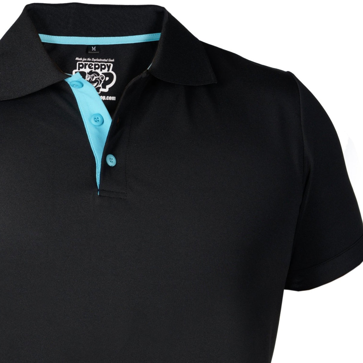 POLOS WITH A POP! - BLACK – Preppy Pop®