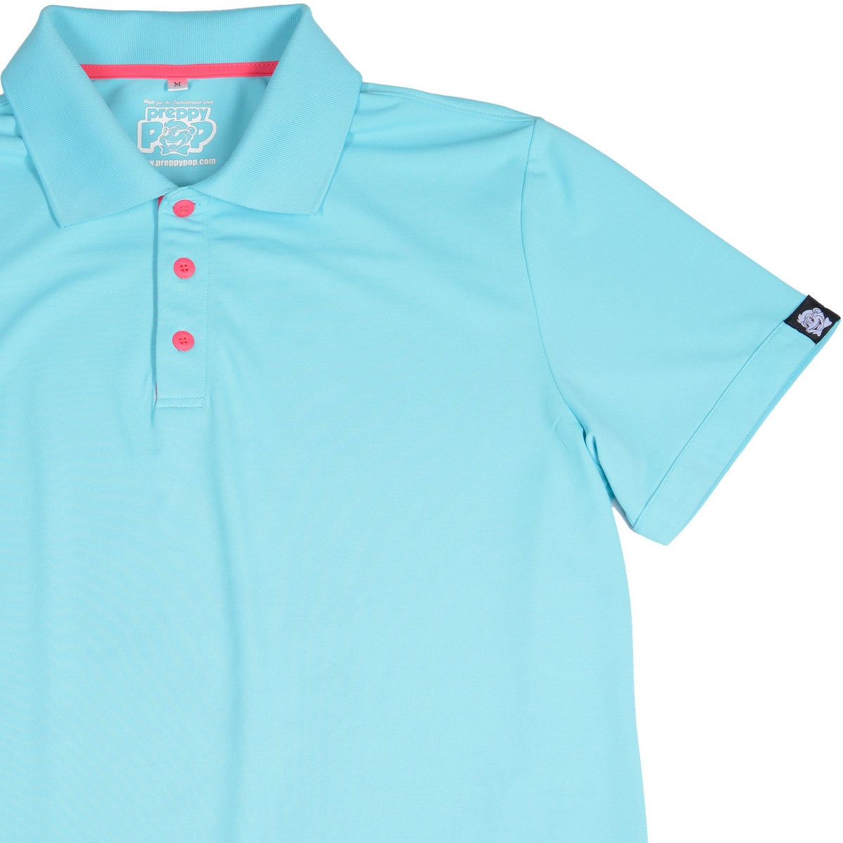 POLOS WITH A POP! - TURQUOISE – Preppy Pop®